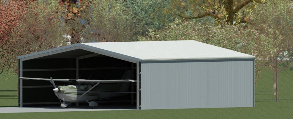 Aircraft Hangers Custom Made To Suit Any Aircraft - Shed Alliance